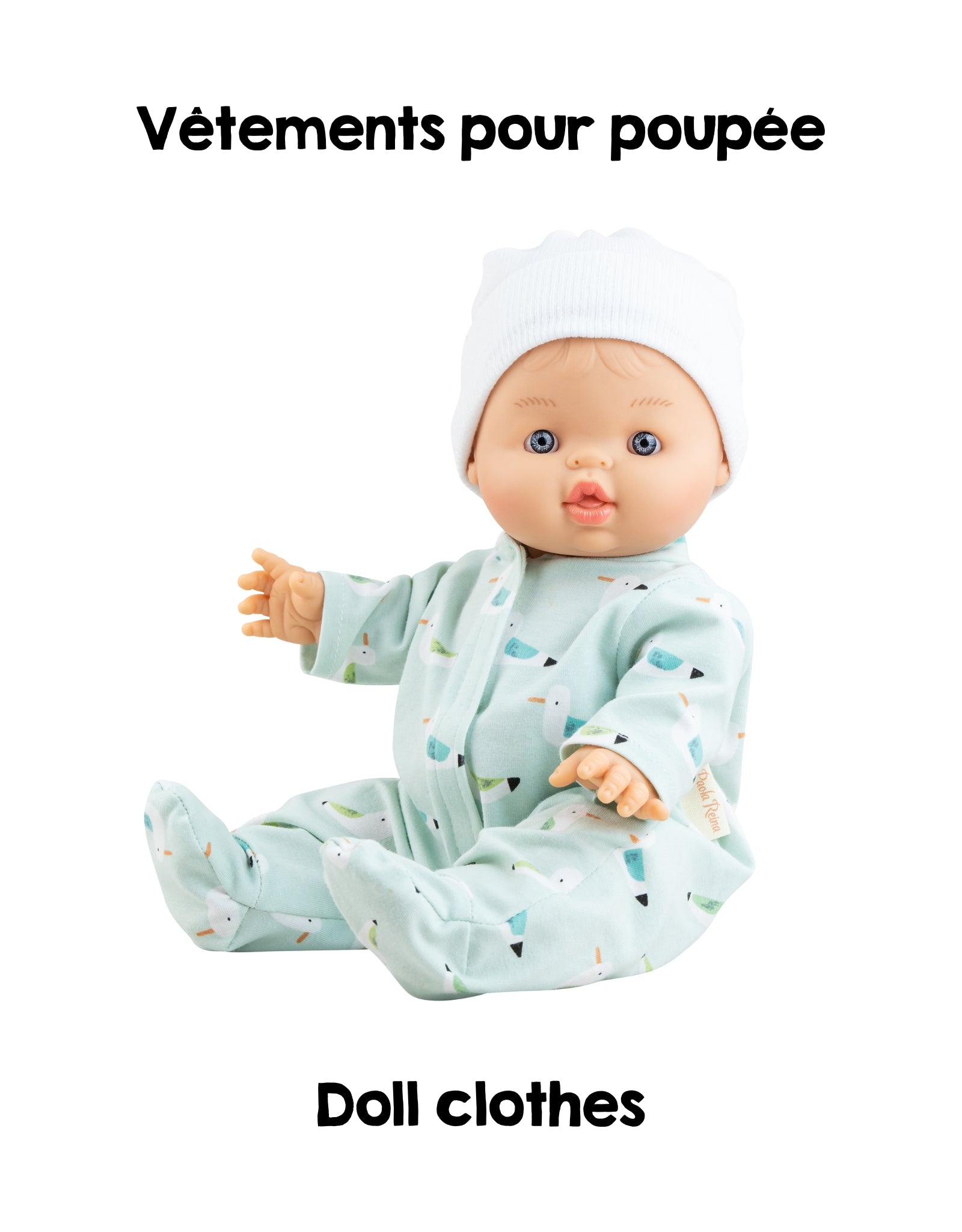 Clothes for dolls Gordis, Los Manus and Alex & Sonia - Bird pajamas ...